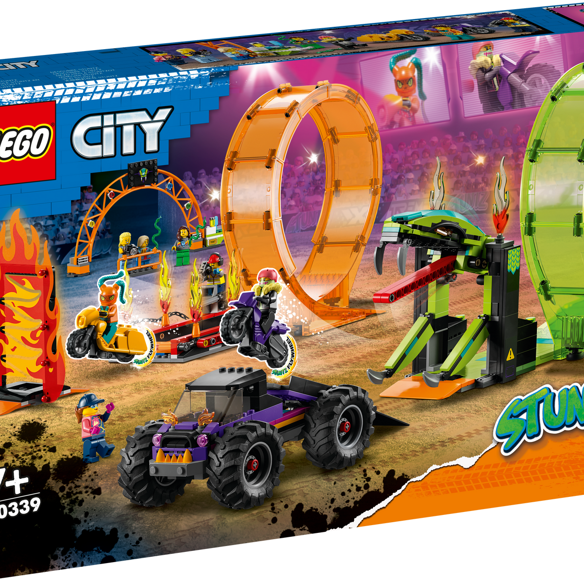 LEGO City Double Loop Stunt Arena – Insplay.net
